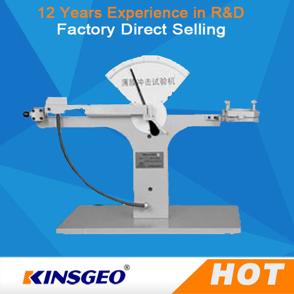 2.5m/s Impact speed Film Impact Tester , Drop Dart Impact Tester With ...