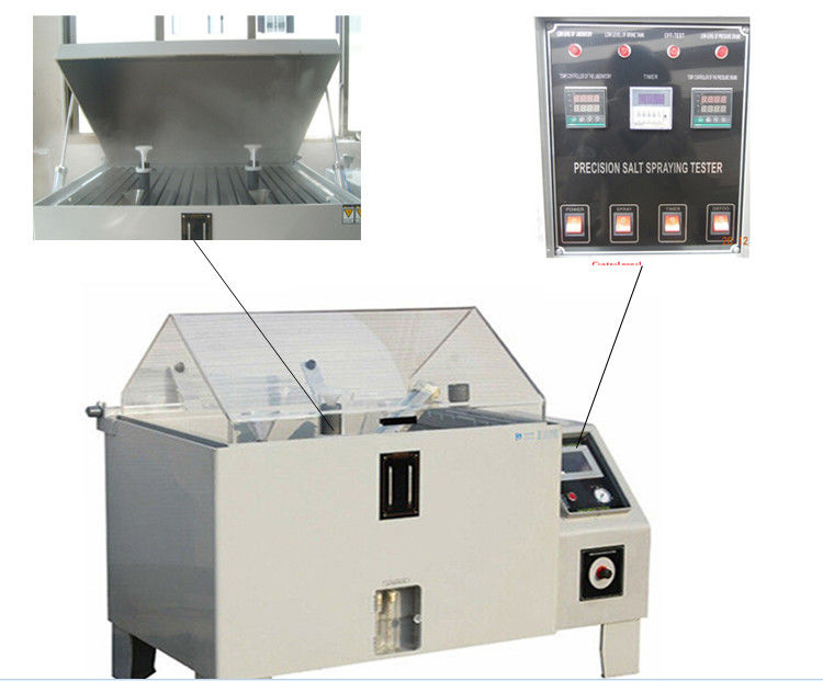 PVC Corrosion Salt Spray Test Chamber Astm-b117 For Laboratory One Year ...