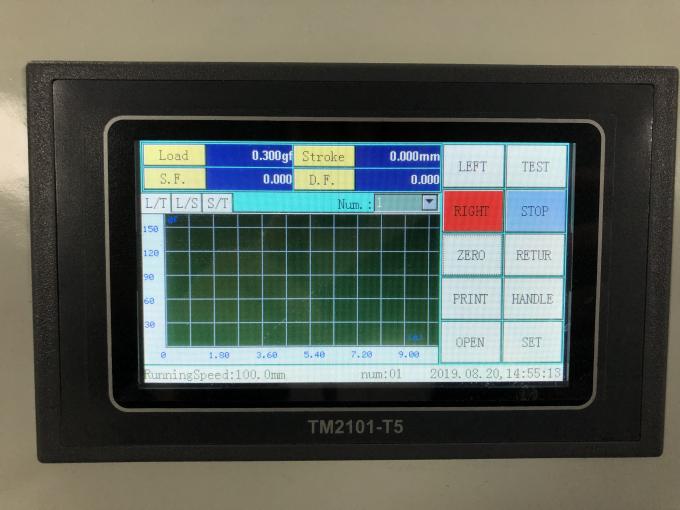 Digital Touch Screen Dynamic Static Friction Coefficient Tester