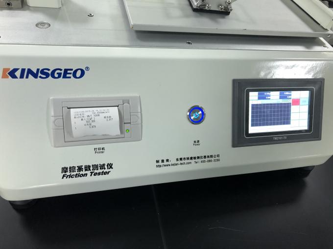 Digital Touch Screen Dynamic Static Friction Coefficient Tester