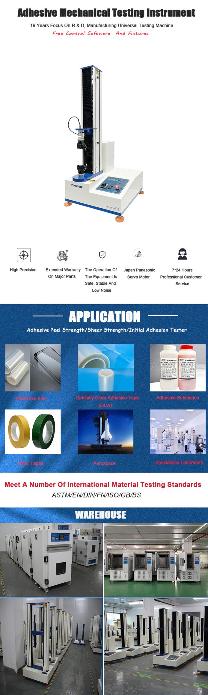 180 Degree Adhesive Tape Peeling Strength Testing Machine