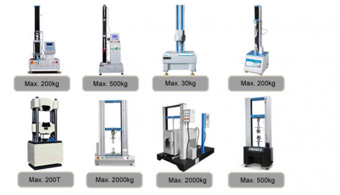 1000mm 500KN Tensile Strength Instrument Double Pole Universal Testing ...